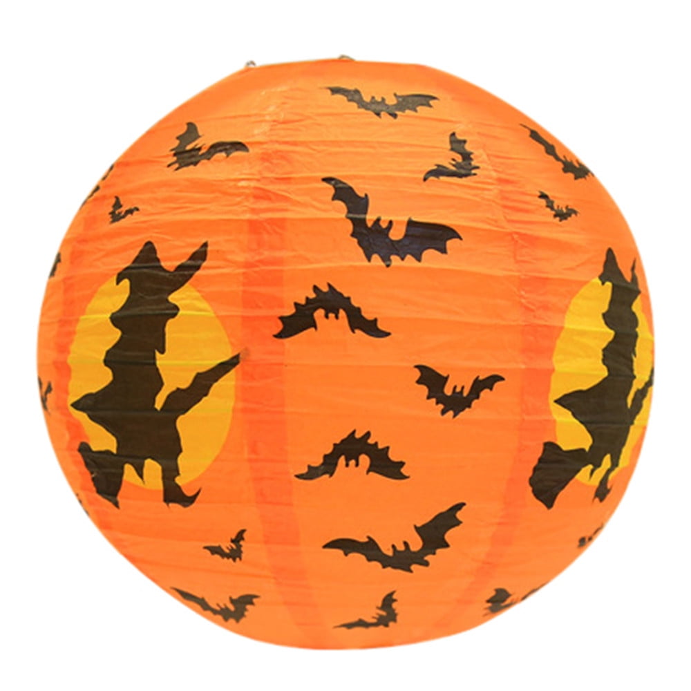 BRISEZZS New Halloween Paper Hanging DIY Holiday Party Decor Scary E ...