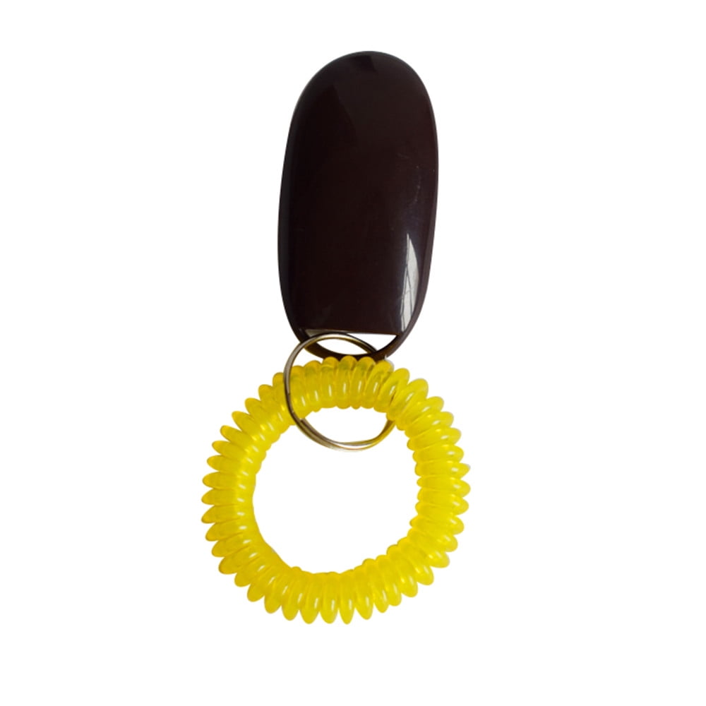 BRISEZZS Portable Dog Button Clicker Sound Trainer Pet Training Tool ...