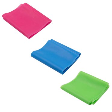 THERABAND High Resistance Band, Set of 2, Light and Medium, Full Body ...