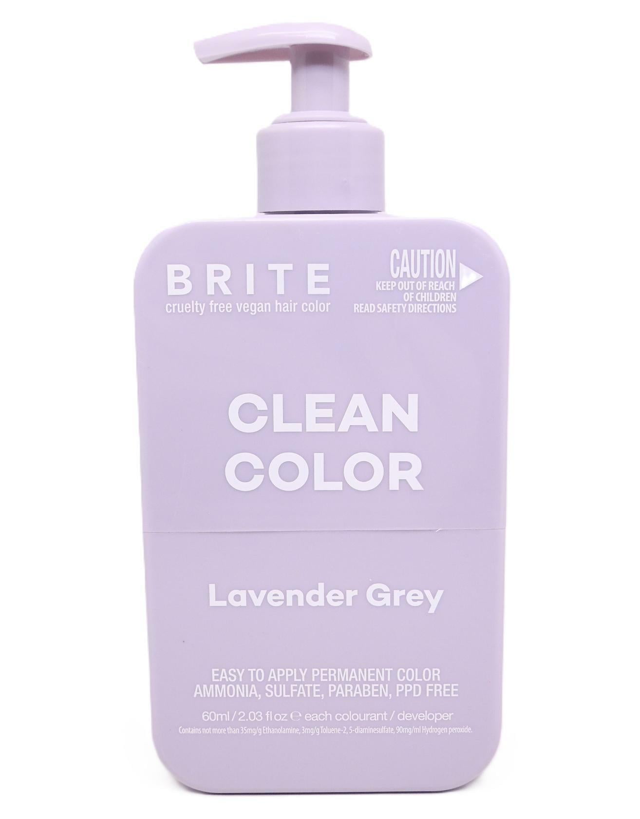 BRITE Clean Permanent Hair Color Kit - Lavender Gray - 4.05 fl oz ...