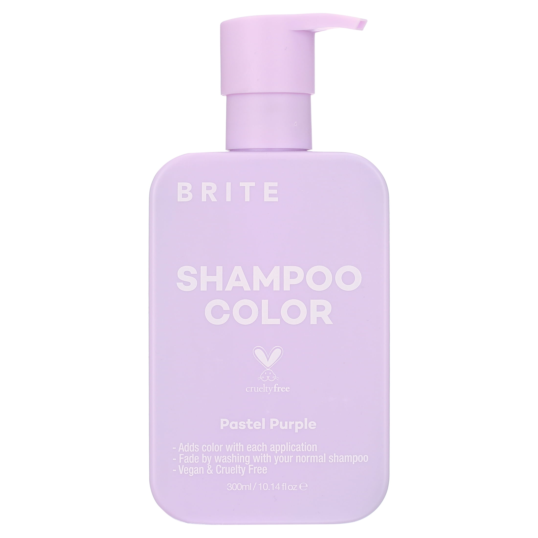 BRITE Color Shampoo Pastel Purple, Hydrating, Vegan, Cruelty Free ...