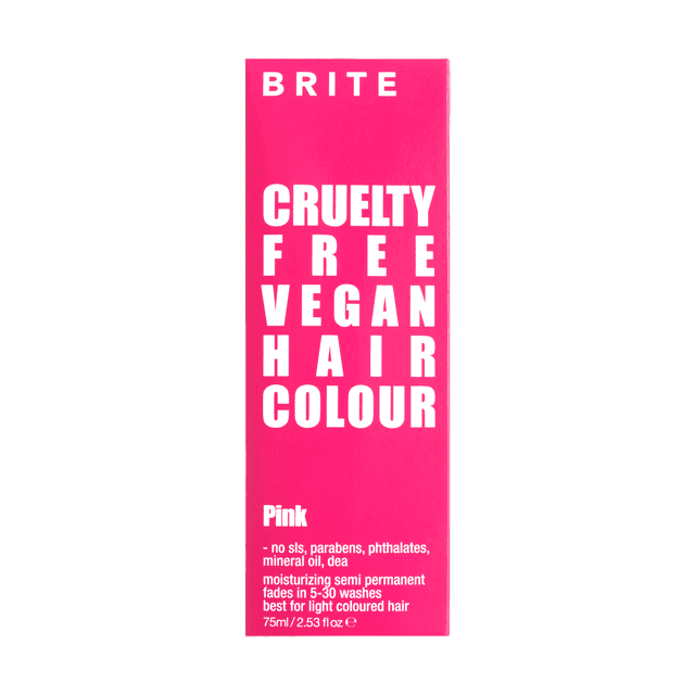 BRITE Pink Instant Color. Semi-Permanent, PPD Free, Ammonia Free, Vegan ...