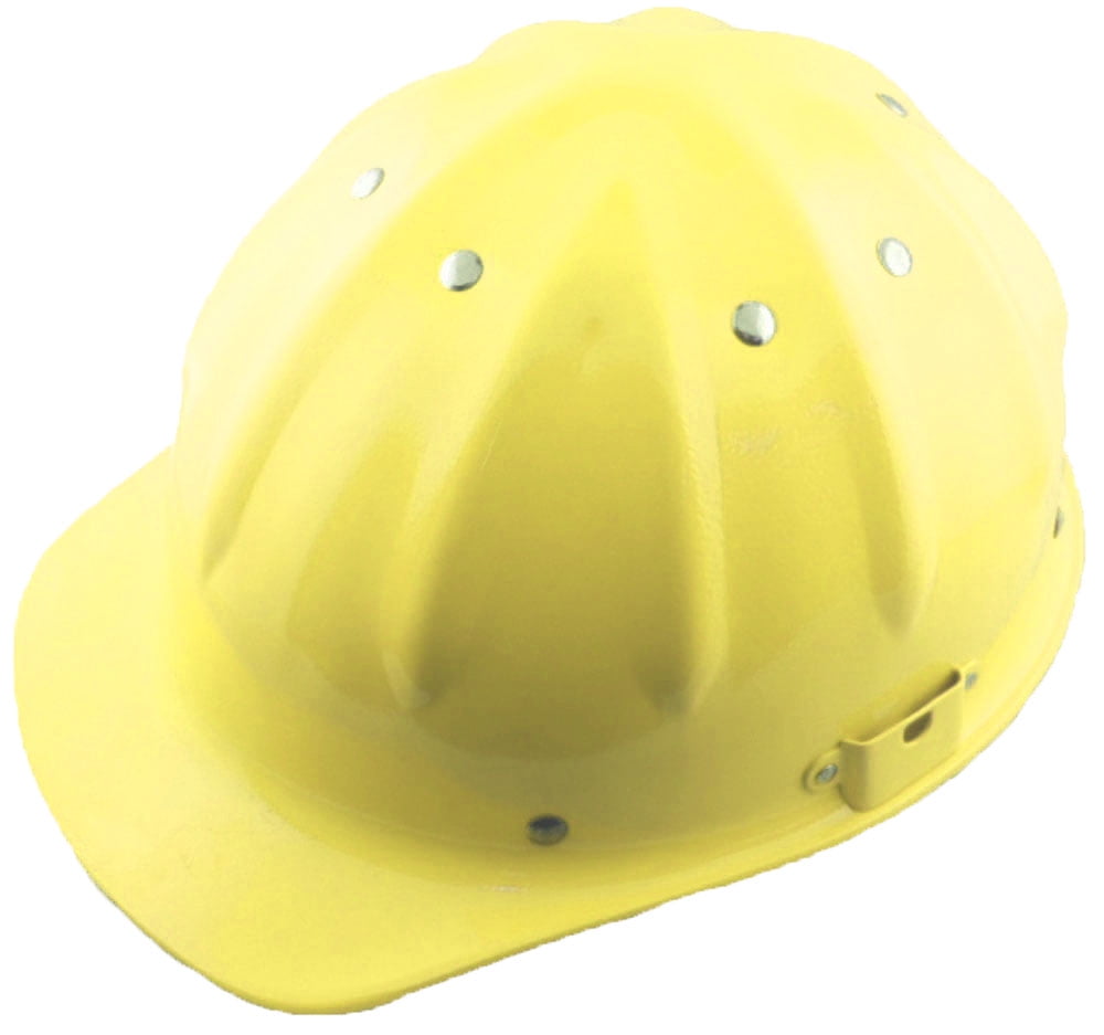 BRITEGUARD Adult Size Red Aluminum Safety Hat | Front Bill & Adjustable ...