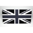 BRITISH FLAG METAL CAR LICENSE PLATE. UNION JACK BRITAIN FLAG CAR ...