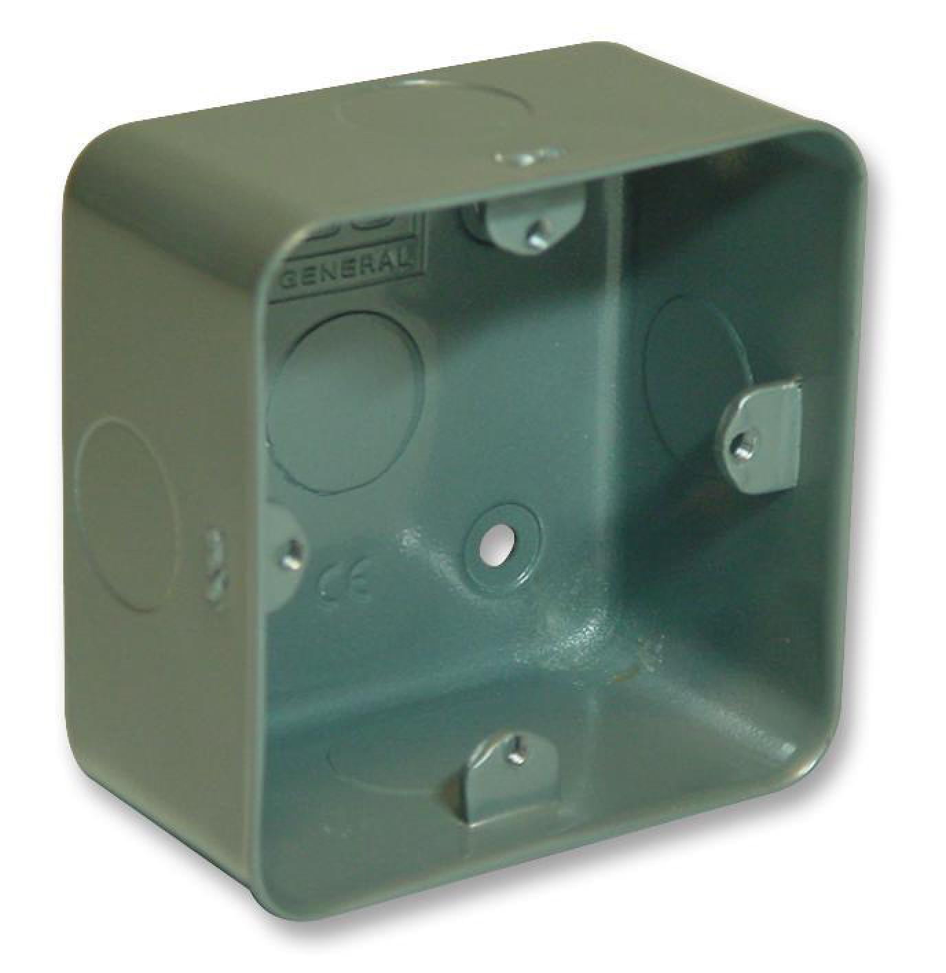 BRITISH GENERAL - 1-Gang Metalclad Surface Mounting Box - Walmart.com
