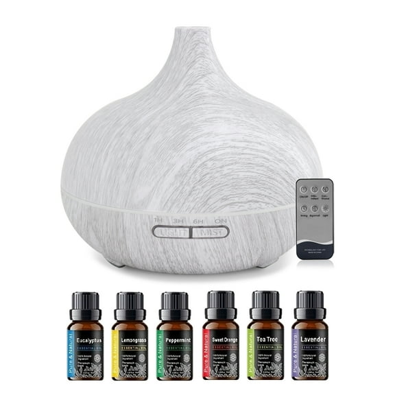 Pursonic Aromatherapy Diffuser with Remote - Walmart.com