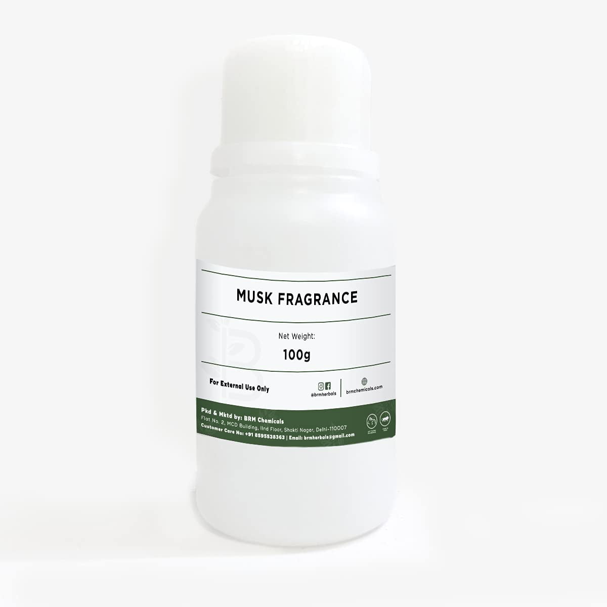 BRM Herbals Musk Fragrance Oil 100 Grams For Soap Making Candle Making ...