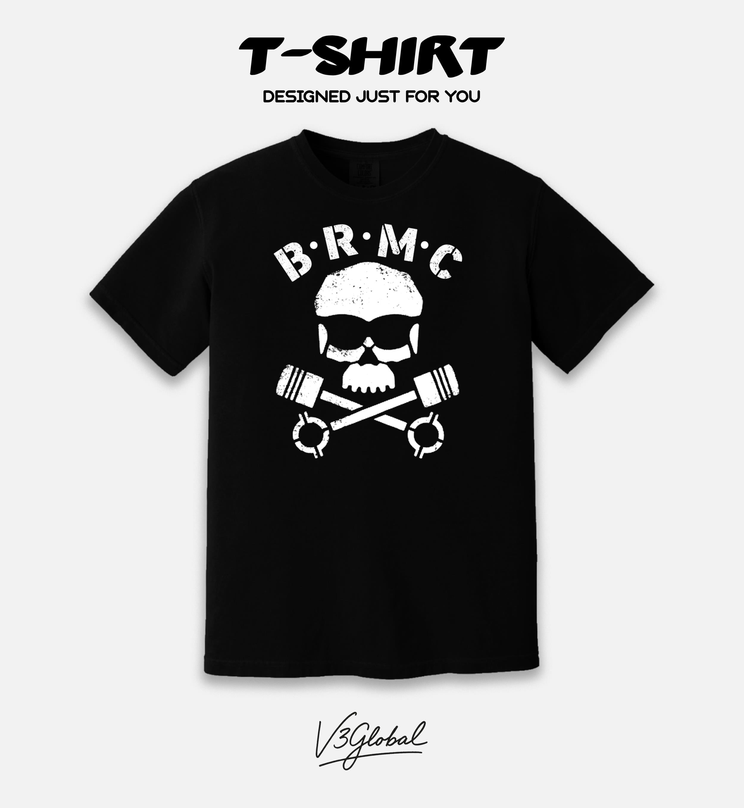 BRMC Black Rebel Motorcycle Club Wild One Comfort Color T-Shirt Premium ...