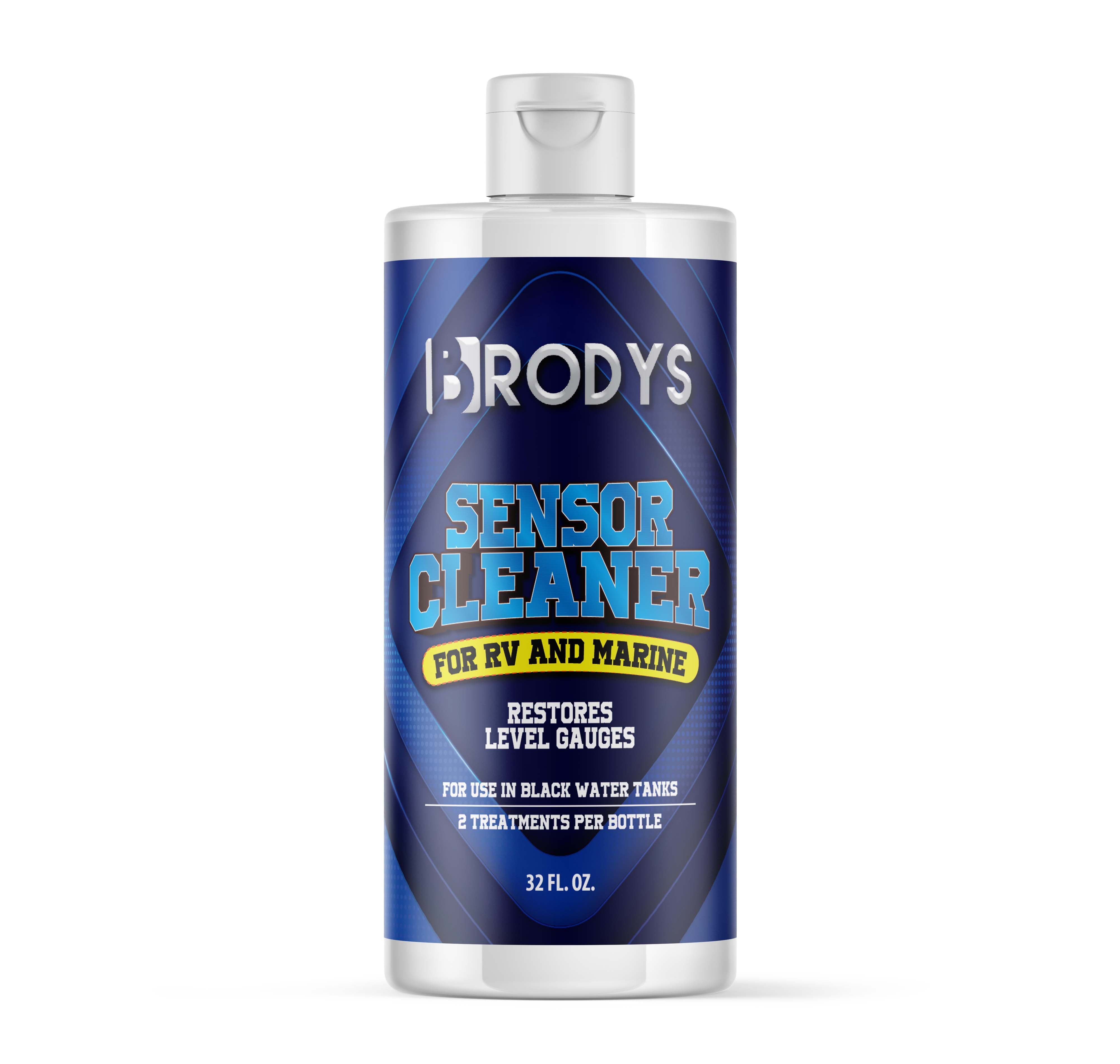 BRODYS RV & Marine Sensor Cleaner, Bio-Enzymatic Formula, Clears Clogs ...
