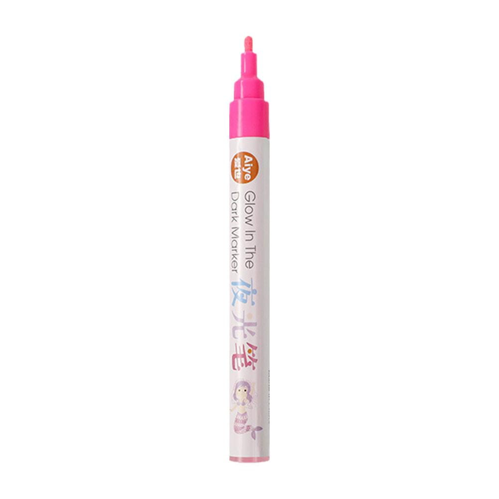 BROJAQ Colorful Luminous Pen,Glowing in the Dark Marker Pen,Glow in ...