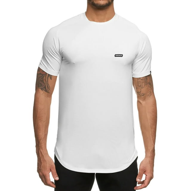 BROKIG Mens BOLD Gym Workout Shirt, Casual-Fit Lightweight Muscle T ...