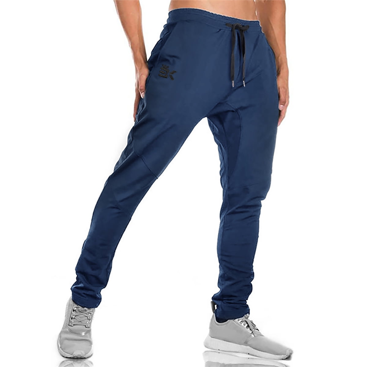 BROKIG Mens Joggers Sport Pants, Casual Gym Workout Sweatpants with ...