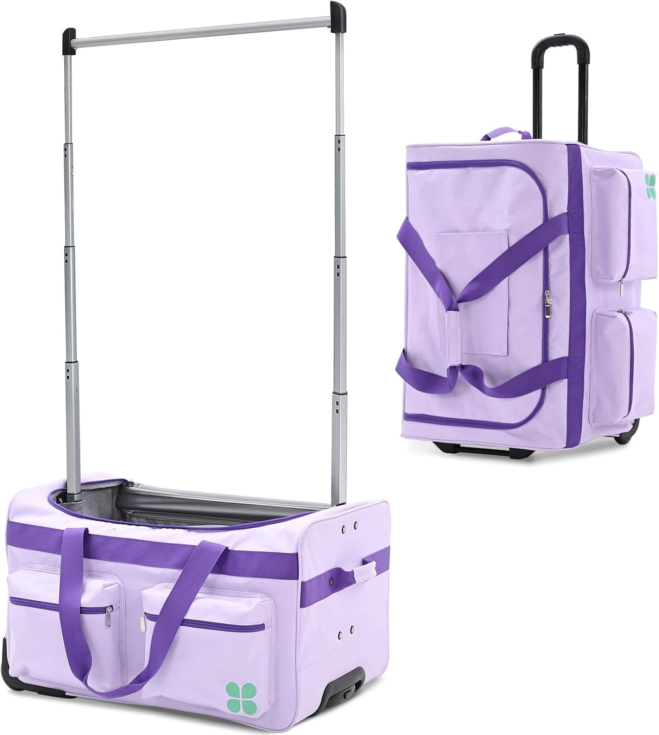 BRONKIGE Dance Bag with Garment Rack - 28" Competition Duffle Bag ...