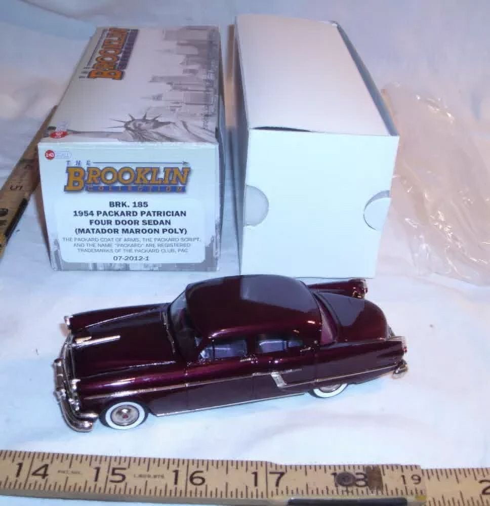 BROOKLIN MODELS 1954 PACKARD PATRICIAN DIE CAST MODEL TOY 1:43 BRK. 185 ...