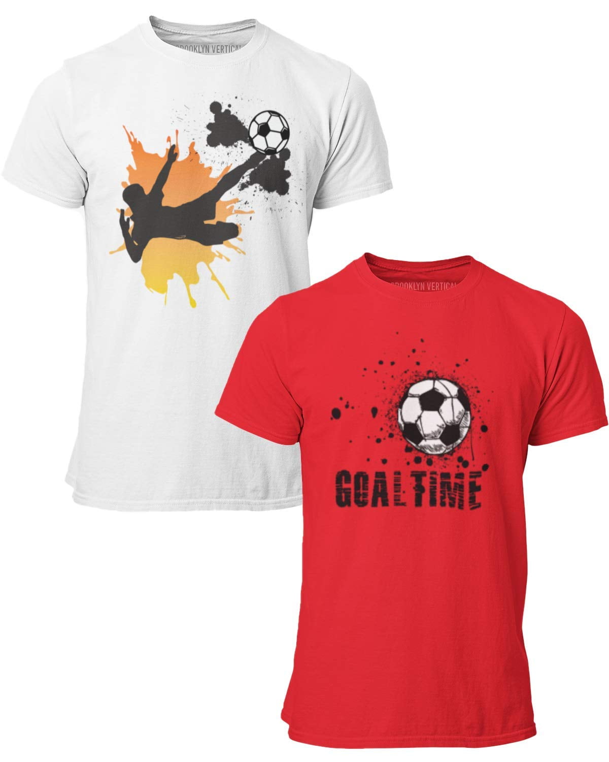 BROOKLYN VERTICAL 2-Pack NASA Mens Short Sleeve Crew Neck T-Shirt with ...