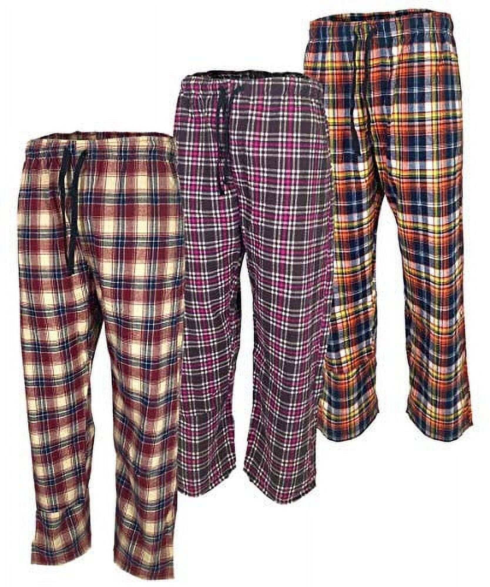 BROOKLYN VERTICAL 3-Pack Mens Sleep Pajama Pant|Soft Comfortable Cotton ...