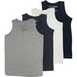 Brooklyn Vertical Boys' 4-Pack Tagless Cotton Tank Tops, size 4T ...