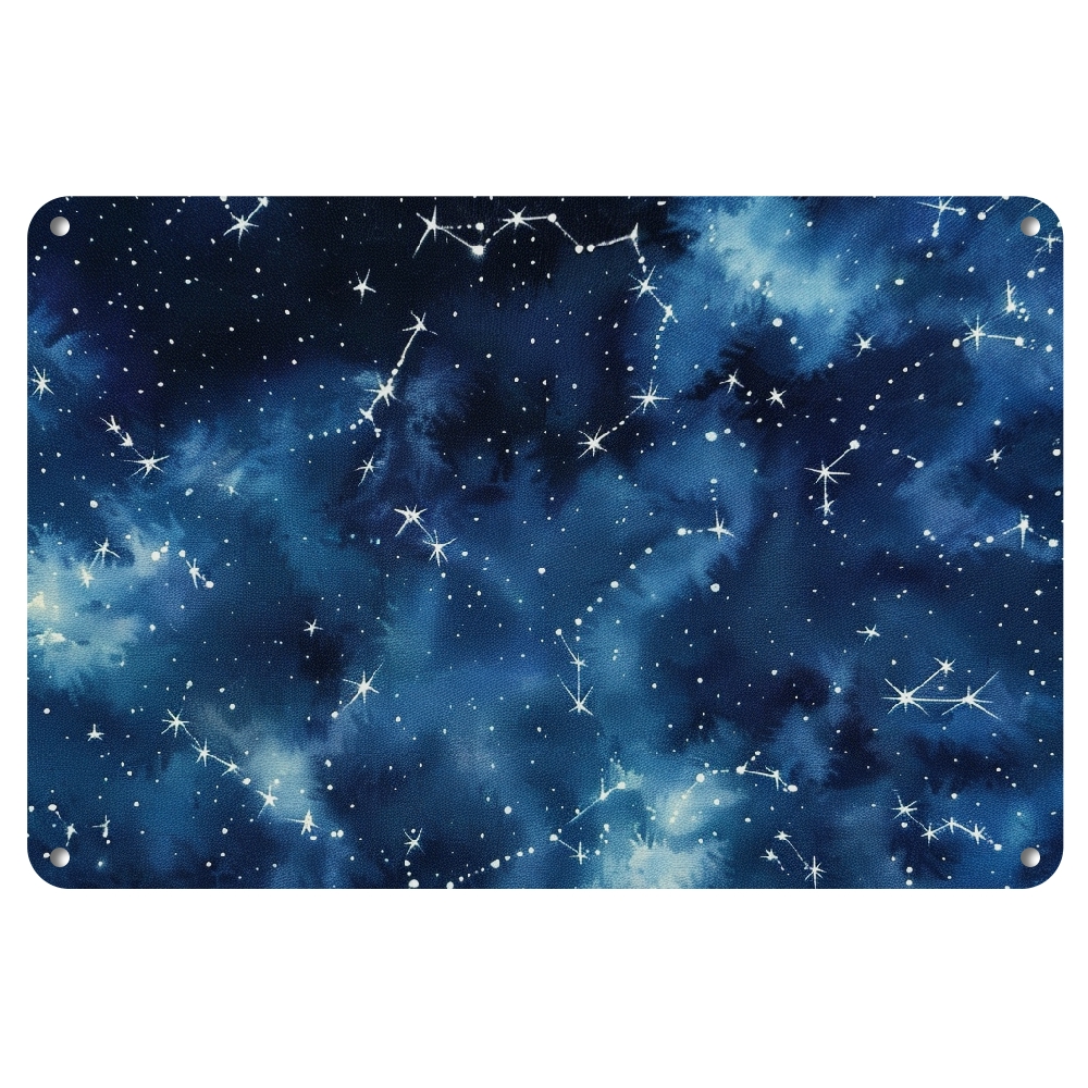 BROOKMAPLES 2 PCS Starry Night Constellation Metal Signs for Celestial ...