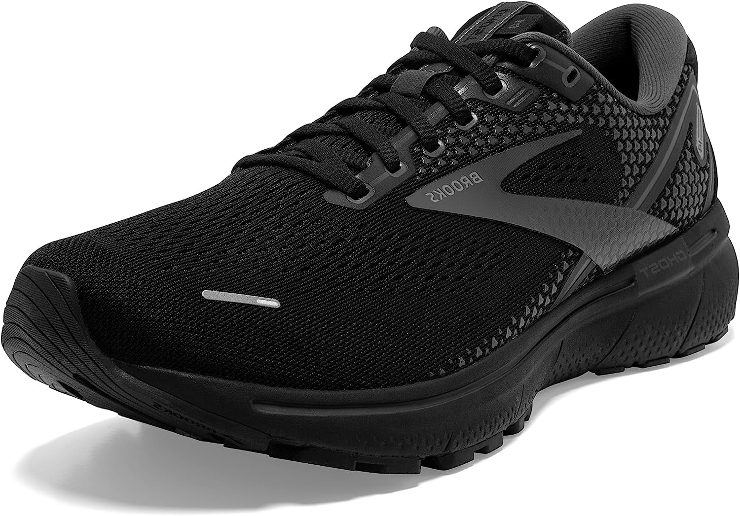 BROOKS Male Adult Men 10 110369-1D-020 Black/Black/Ebony - Walmart.com