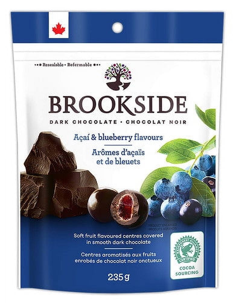 Brookside Dark Chocolate Acai Blueberry 235g/8.3oz Resealable Pack ...