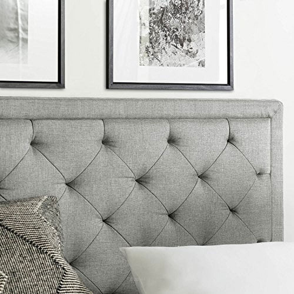 BROOKSIDE Upholstered Headboard with Diamond Tufting - Full / Full XL ...