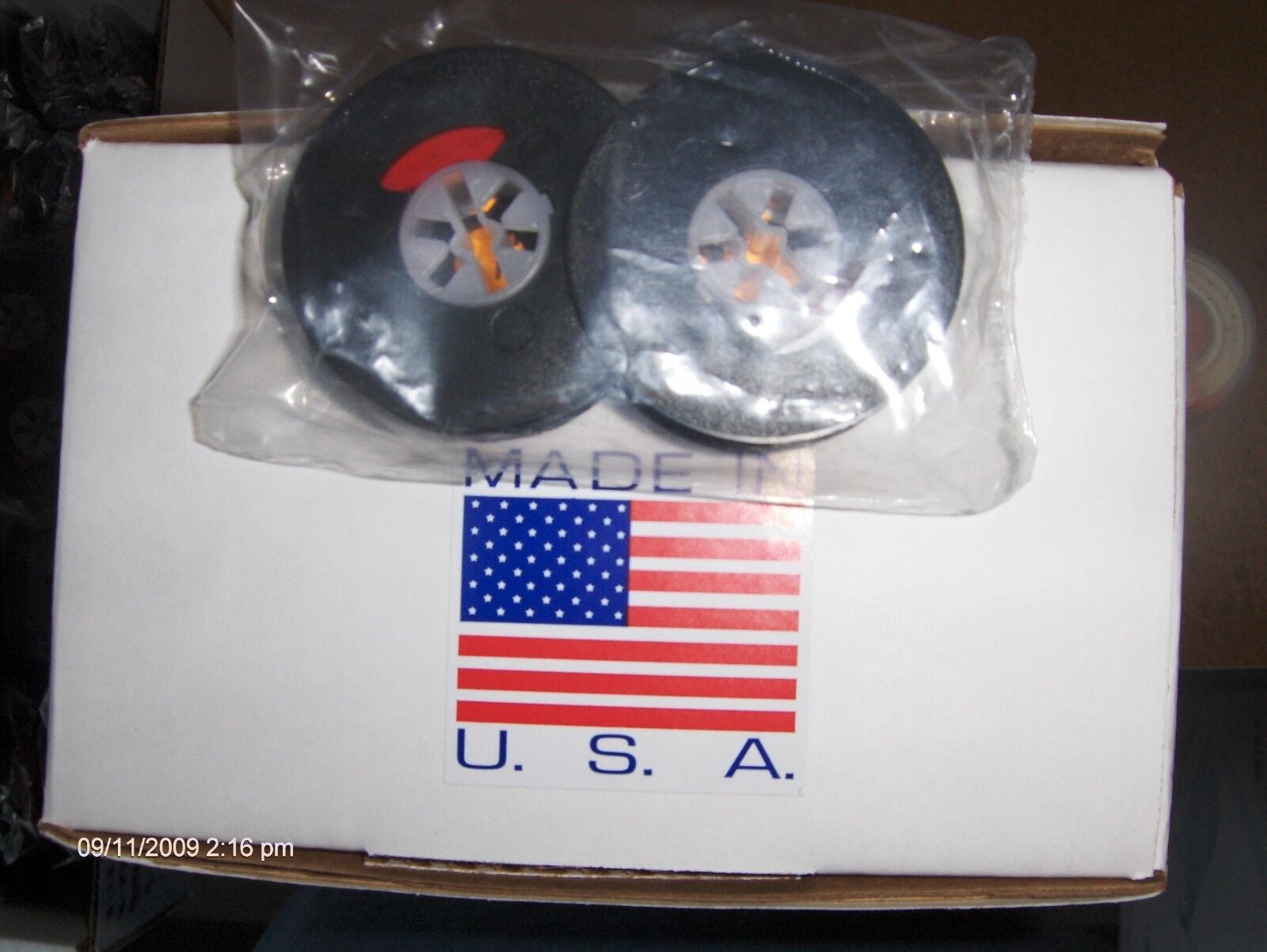 BROTHER 3800 SPOOL TYPEWRITER RIBBON BLACK RED CLOTH FABRIC INK RIBBON ...