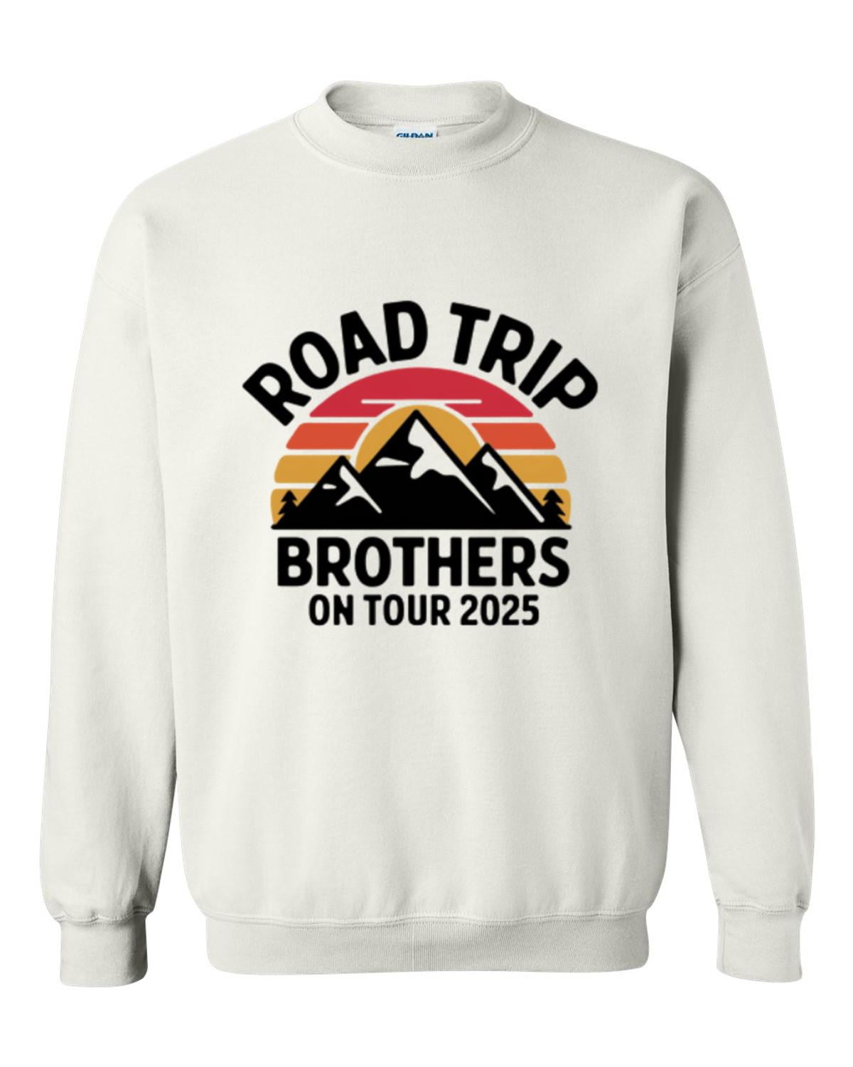 BROTHERS ON TOUR A ROAD TRIP 2025 Adventure Family Cute Sweatshirt, for ...
