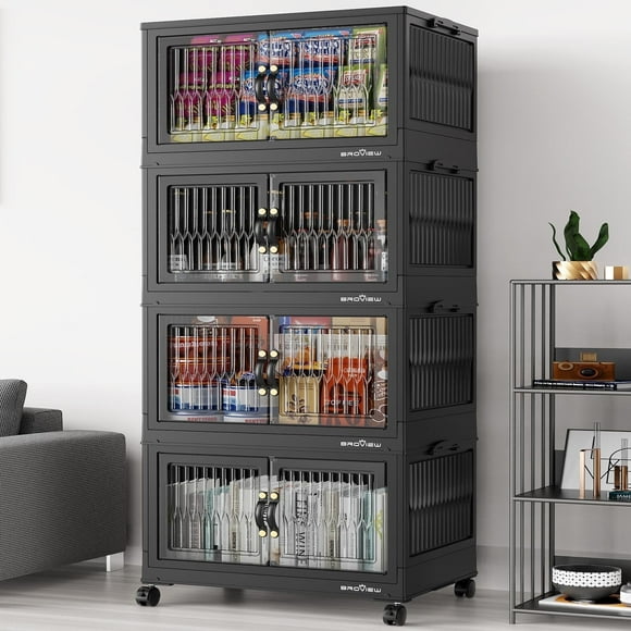 Open Plastic Storage Bins