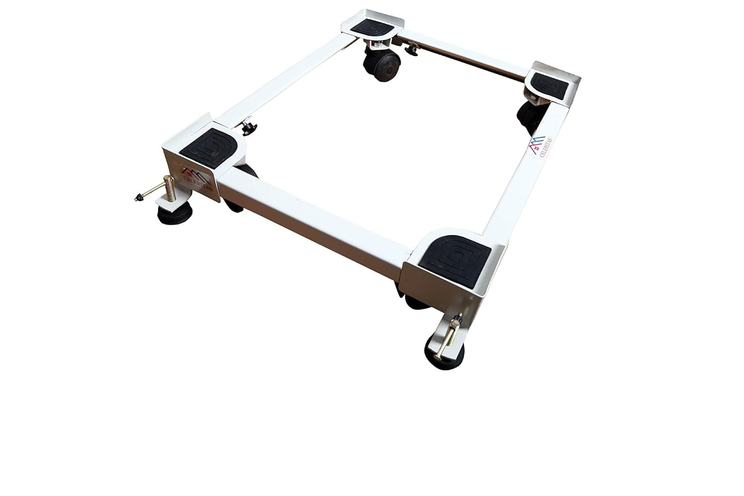 BROWAA Adjustable Front Top Load Washing Machine Stand Trolley Suitable ...