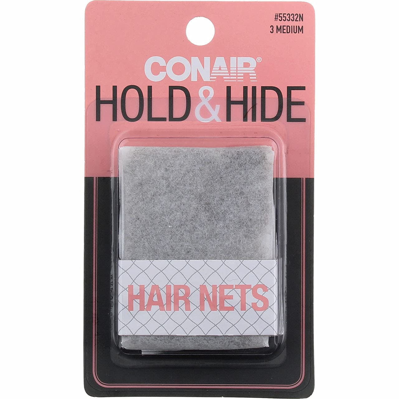 Conair Hold & Hide Hair Nets, Brown, 3 Count - Walmart.com