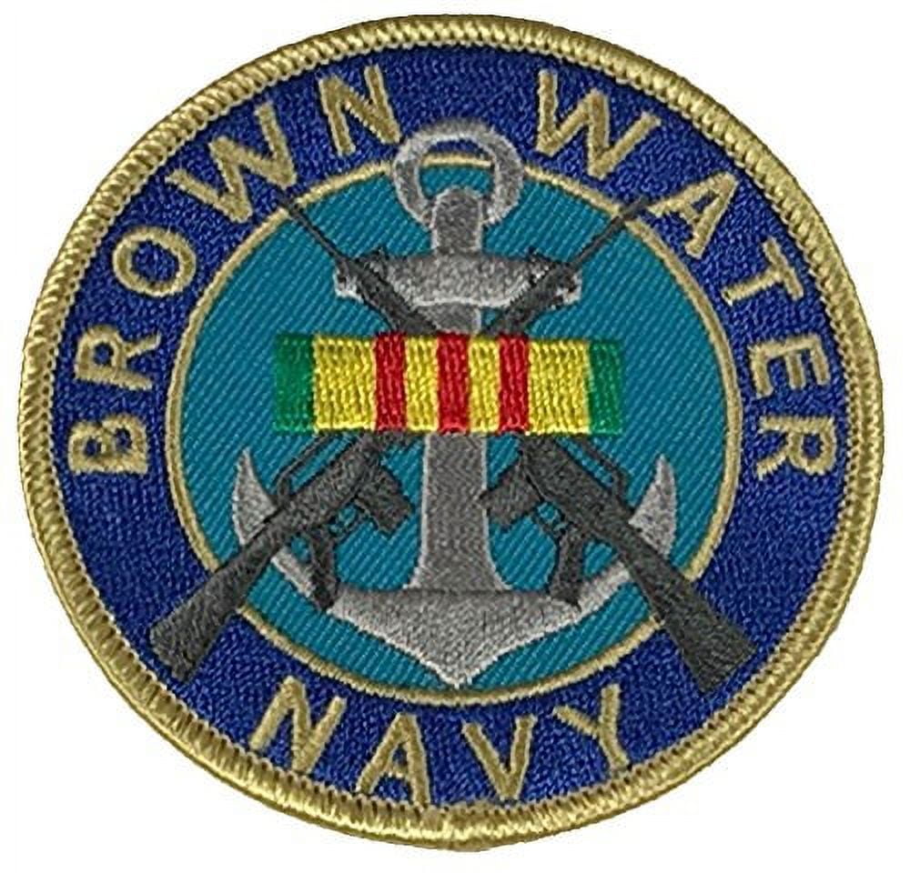 BROWN WATER NAVY W/ VIETNAM RIBBON PATCH - COLOR - Veteran Owned ...