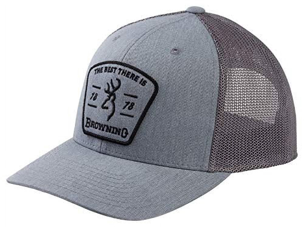 Browning Raider Mesh Hat, Gray - Walmart.com