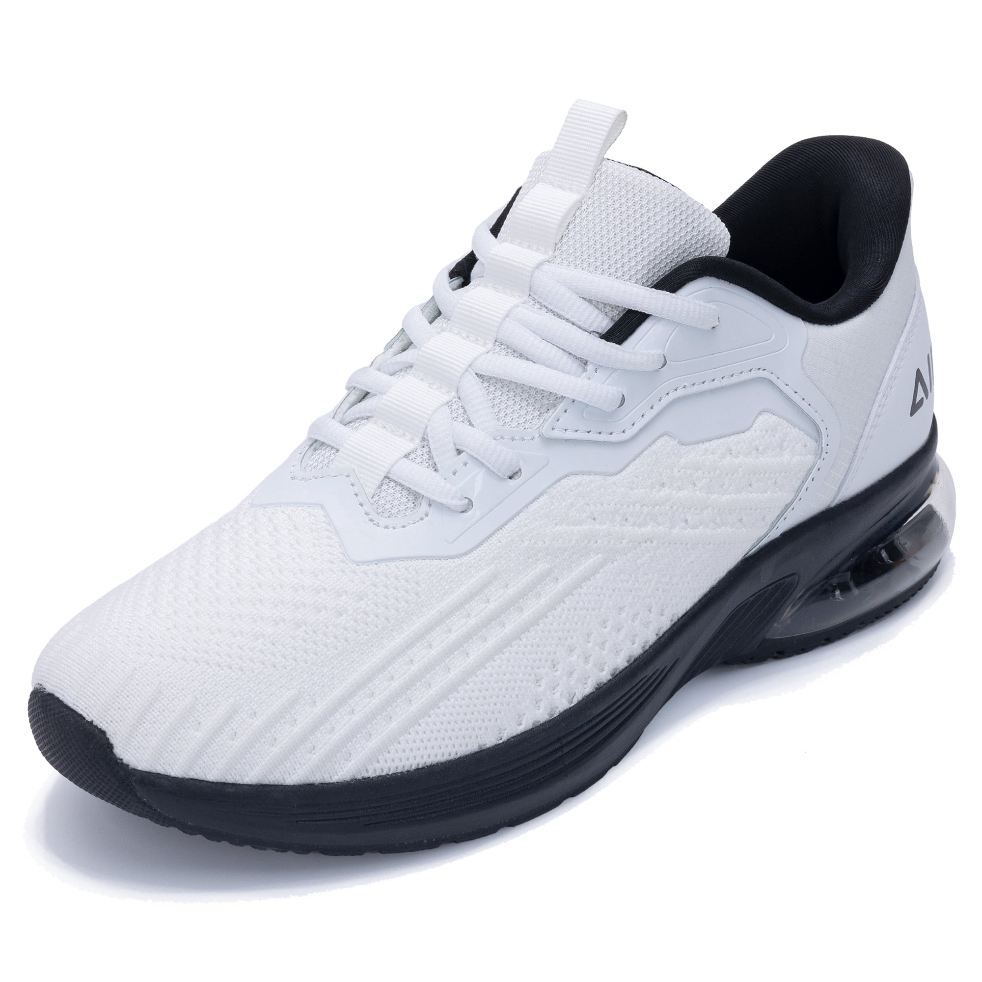 BROYON Men’s Air Walking Shoes，Slip-on Sneakers Comfortable Breathable ...