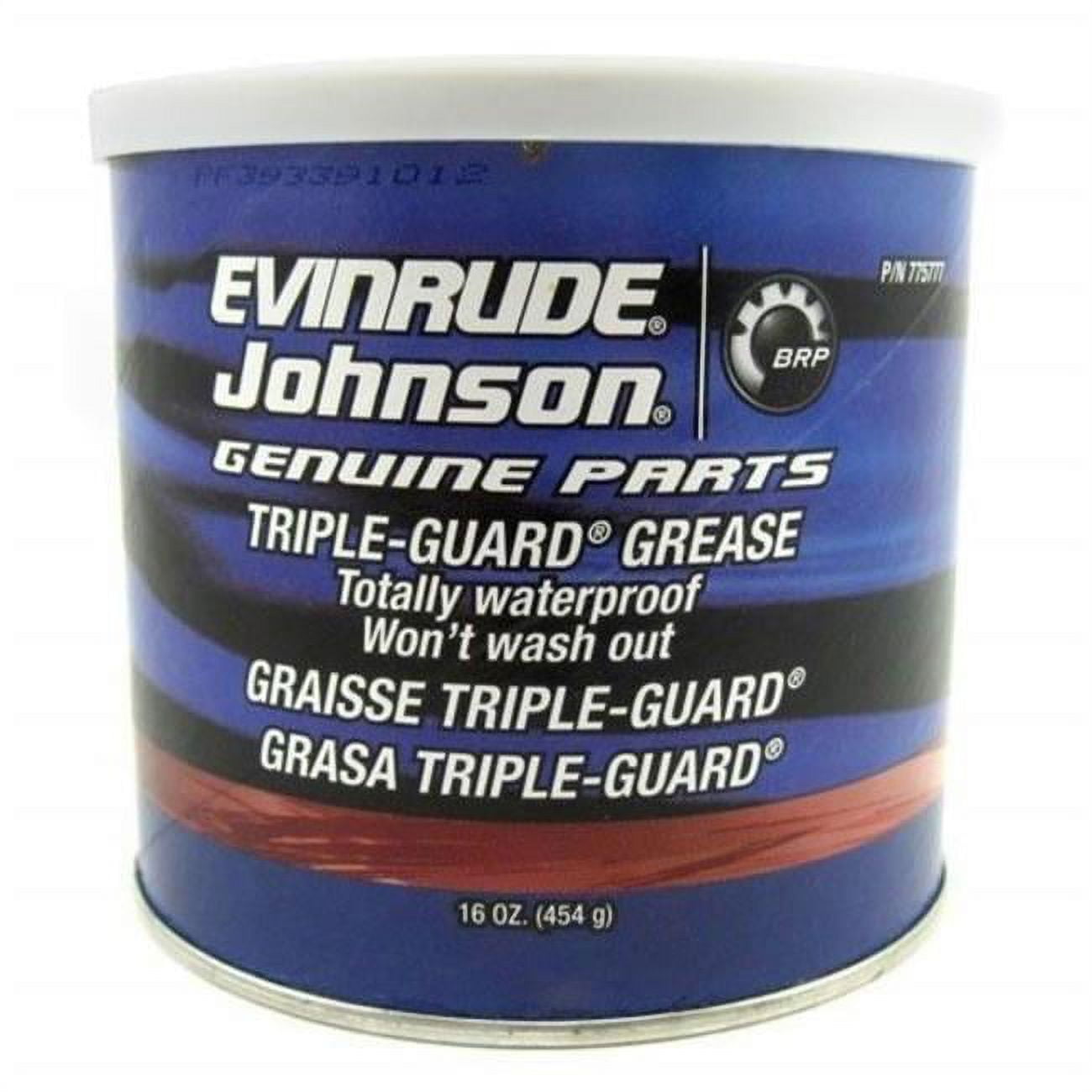 Johnson Evinrude OMC OEM Triple Guard Grease 1lb Tub, 0775777 - Walmart.com