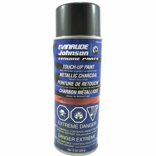 BRP 777173 Metallic Charcoal Spray Paint for OMC Cobra 1985 & UP ...