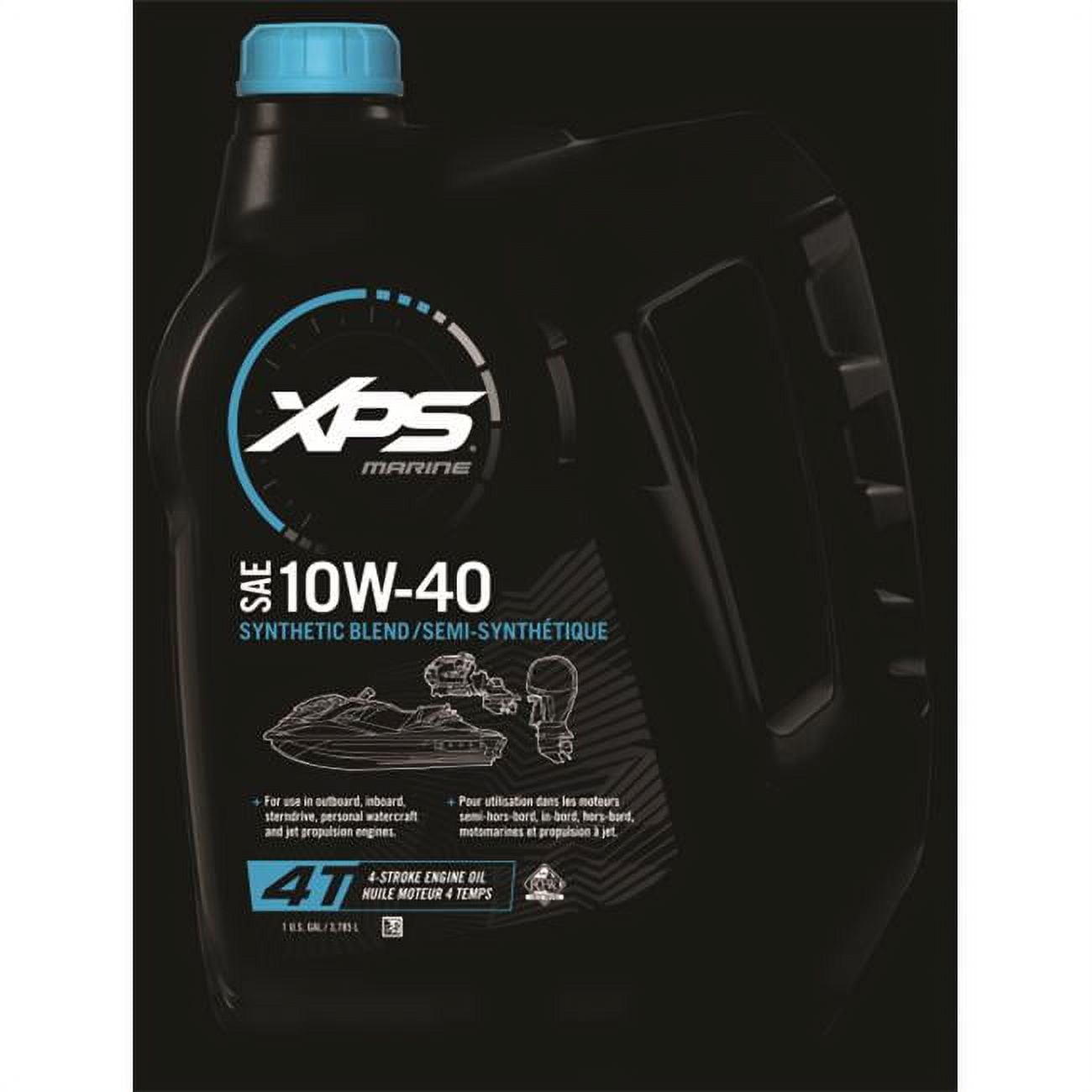 BRP 779441 1 gal Synthetic XPS Oil for 10W40 - Walmart.com