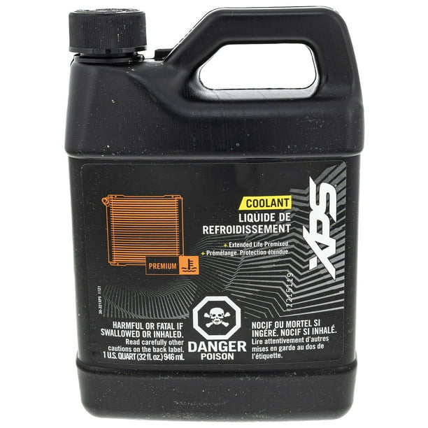 BRP 9779150 Pre-Mixed Antifreeze Engine Coolant 1 Quart Can-Am Ski-Doo ...