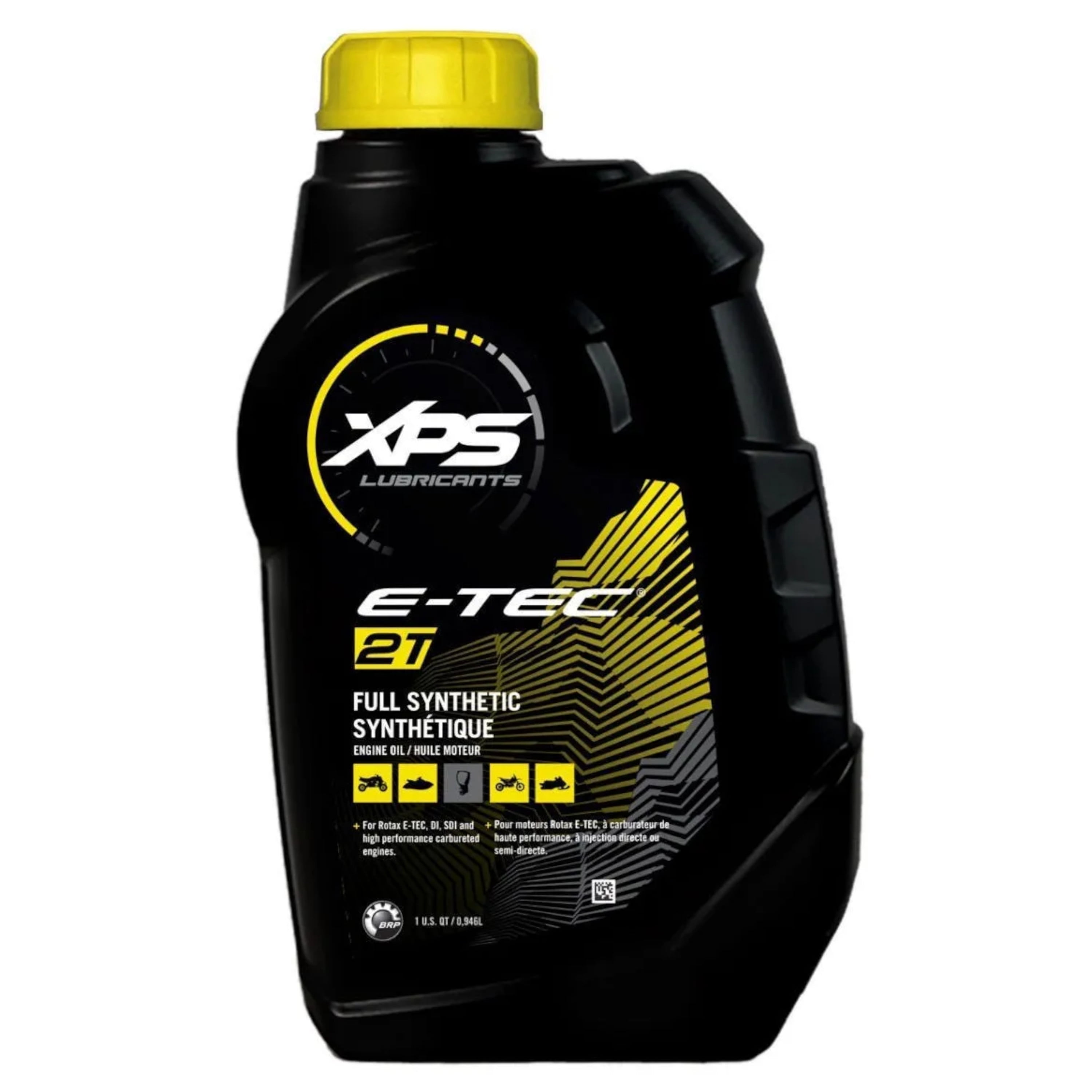 BRP New OEM XPS E-Tec 2-Stroke Full Synthetic Oil 1 Quart, 779126 ...