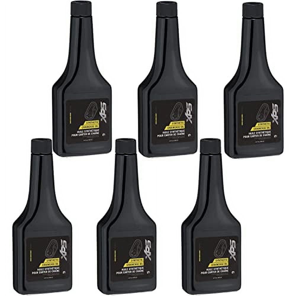 BRP Ski-Doo XPS New OEM Synthetic Chaincase Oil 12 OZ (6 Pack), 779156 ...