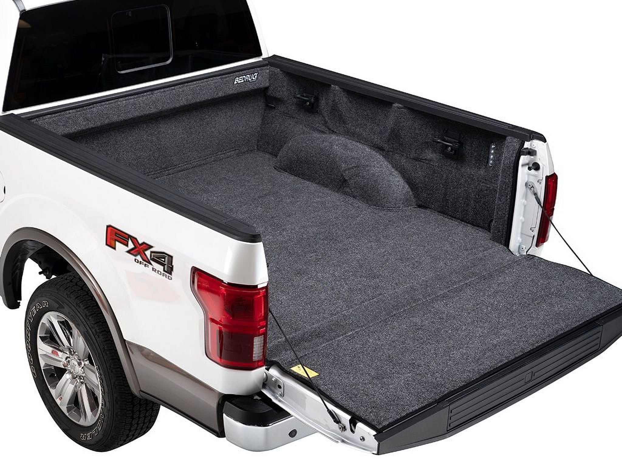 BedRug BRQ15LBK Classic Bed Liner Fits 2015-2024 Ford F-150 8'2" Bed ...