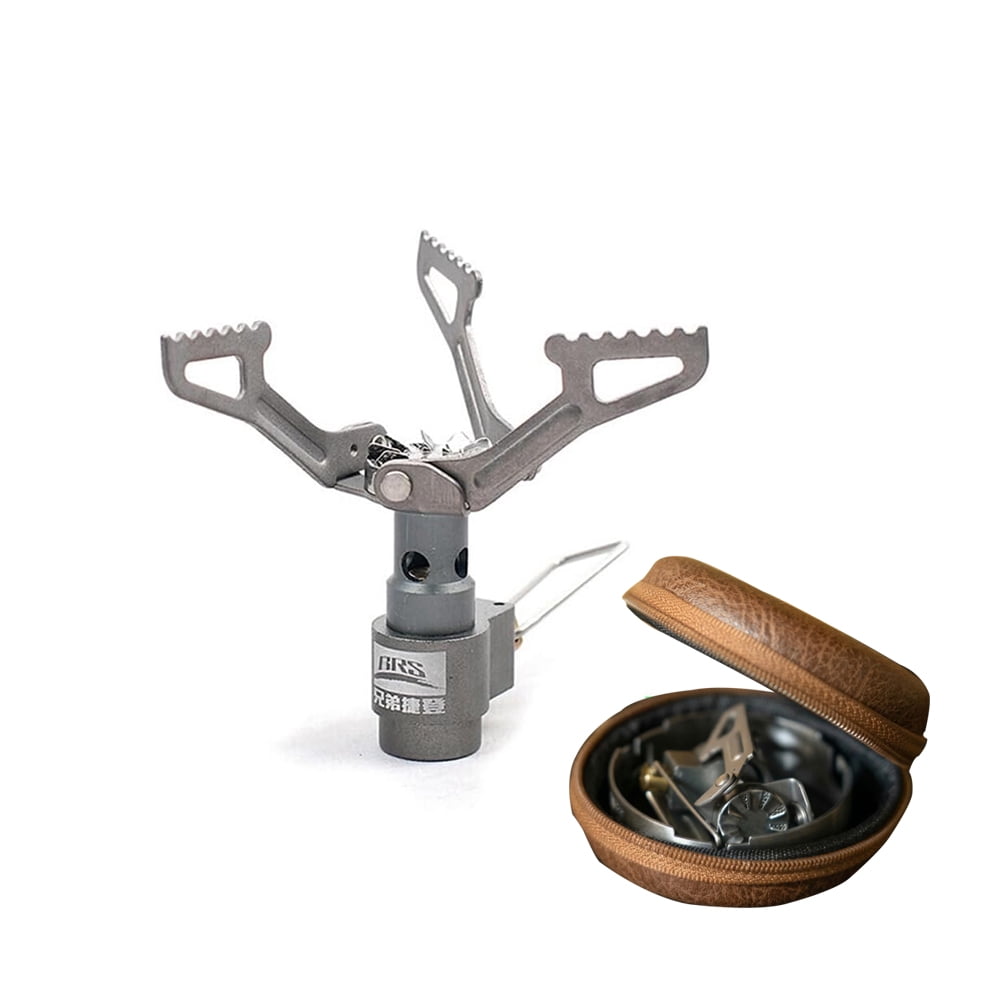 BRS 3000T Stove and Titanium Windscreen Combo Set, Mini Foldable ...