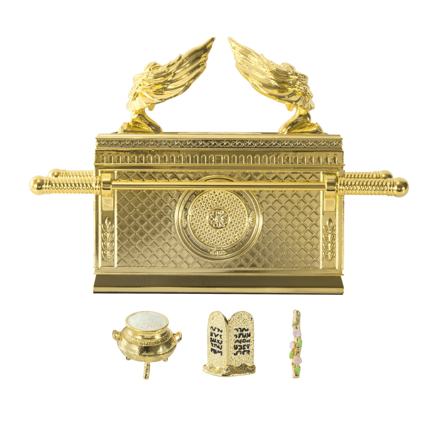 BRTAGG The Ark of The Covenant Historic Model Replica with Rod of Aaron ...