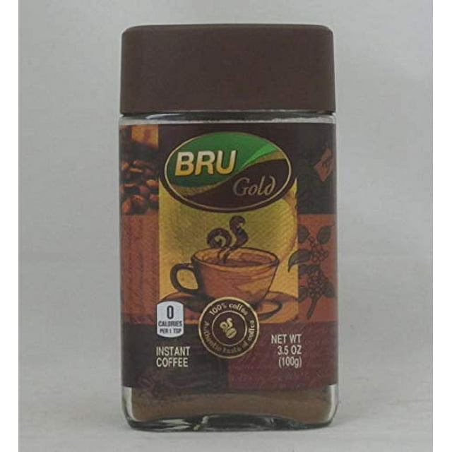 BRU Gold Instant Coffee (3.5oz / 100 grams) - Walmart.com