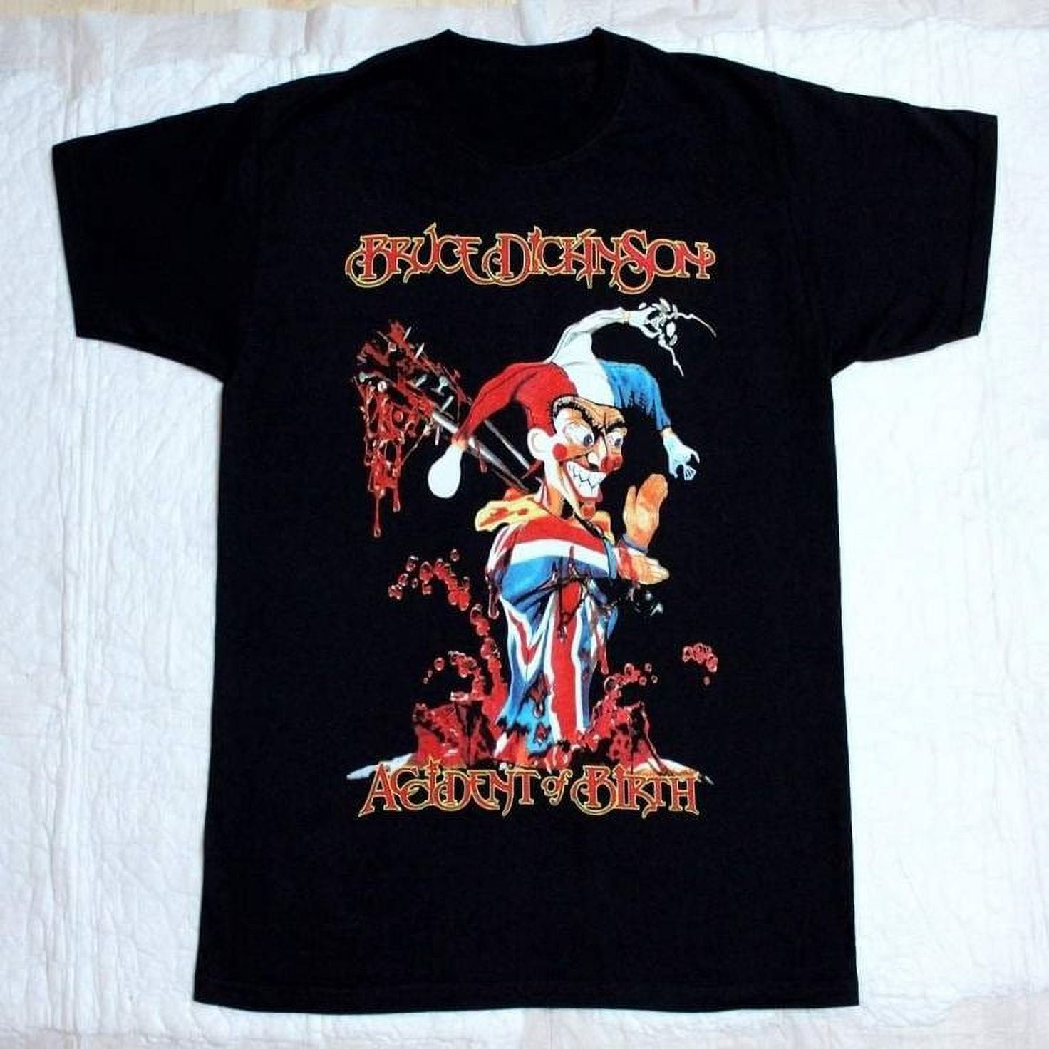 Bruce Dickinson Accident At Birth Rock Shirt