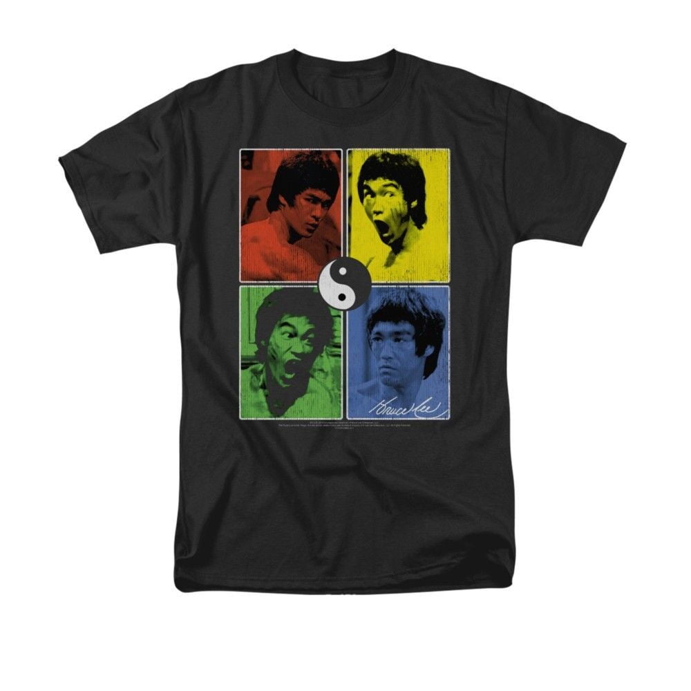 BRUCE LEE/ENTER COLOR BLOCK T-Shirt Sizes S-3X NEW - Walmart.com