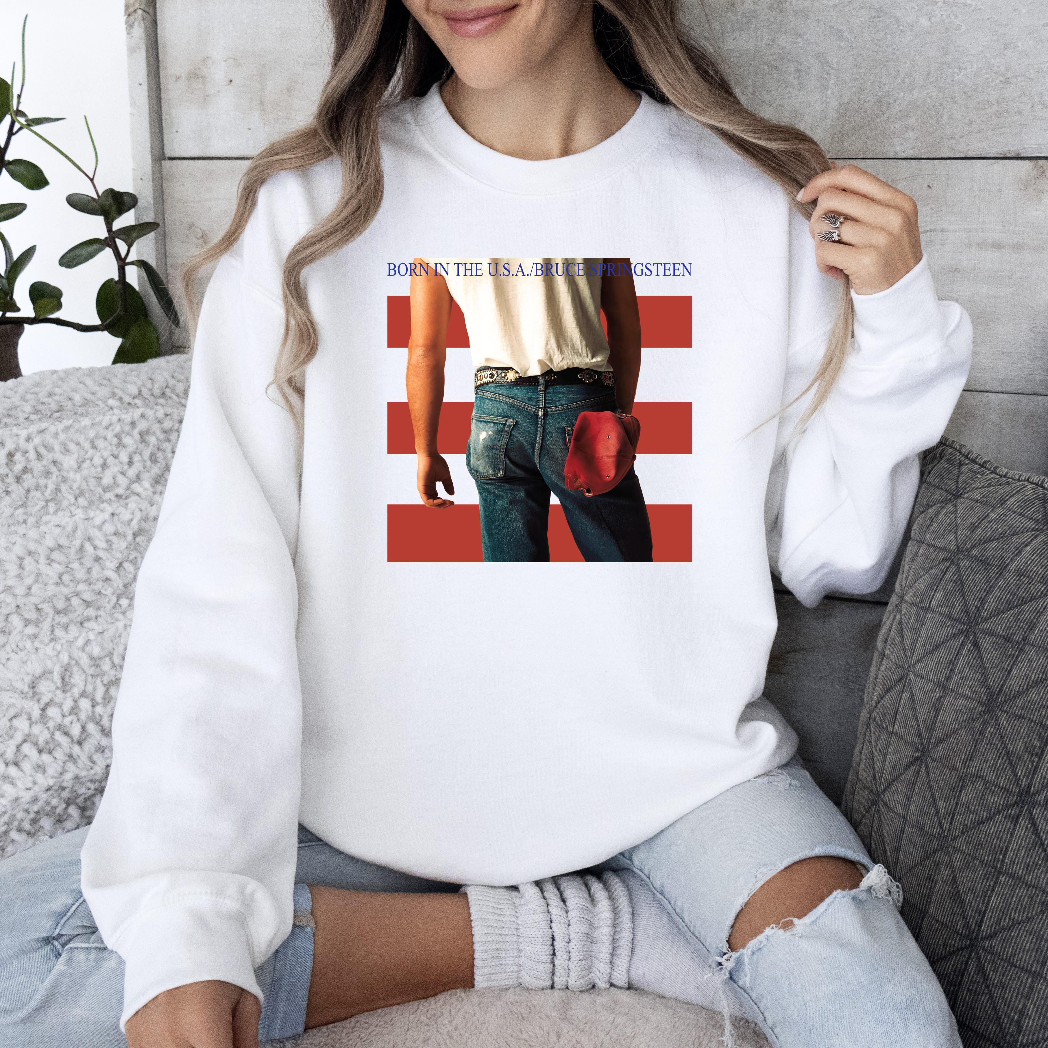 BRUCE SPRINGSN AMERICANA WORLD TOUR '84-'85 sweatshirt, for men & women ...