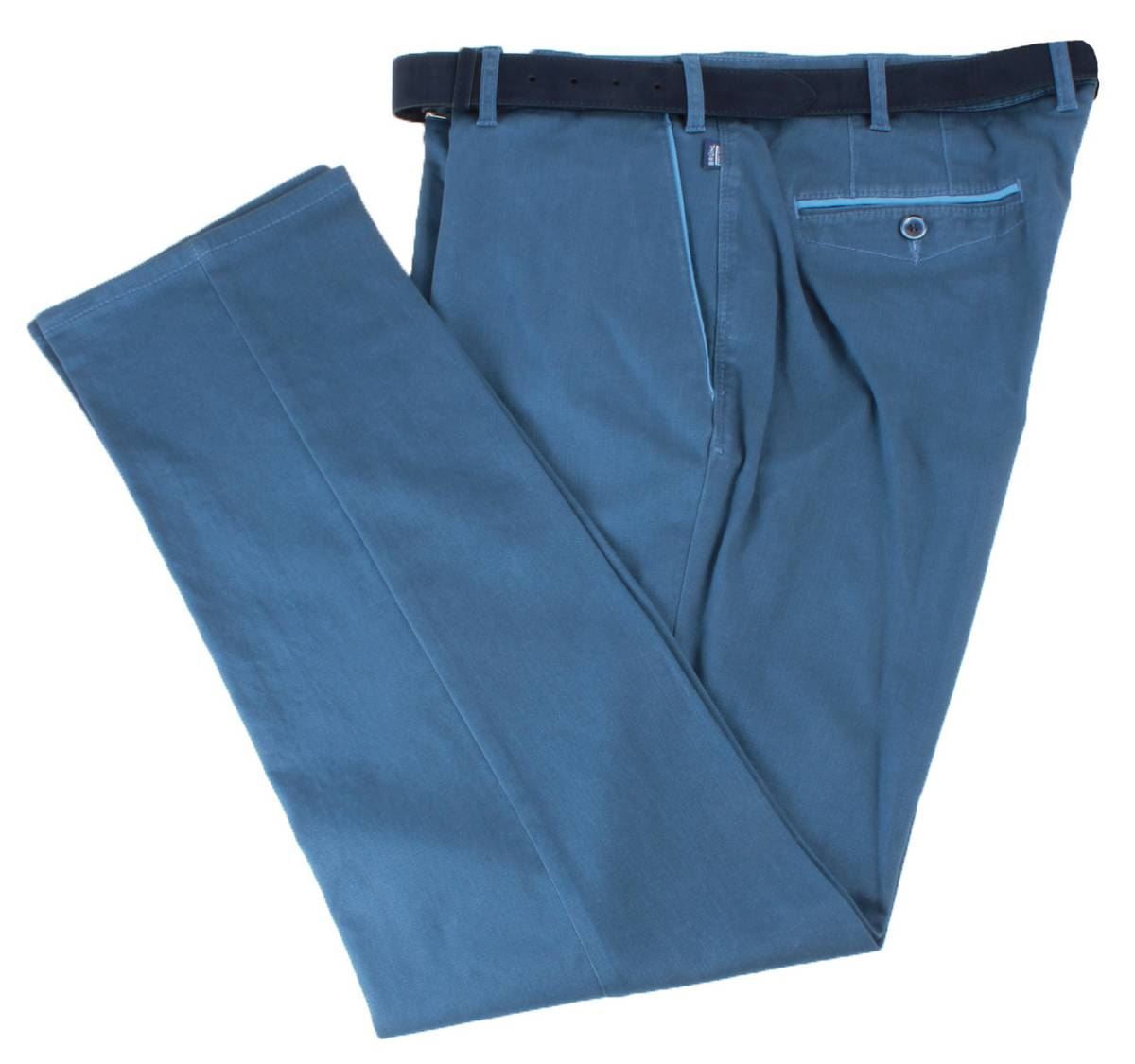BRUHL Venice B Turn DO Micro Peach Mover High Stretch Chinos - Marine ...