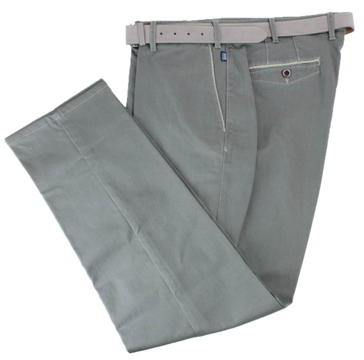 BRUHL Venice B Turn DO Micro Peach Mover High Stretch Chinos - Olive ...