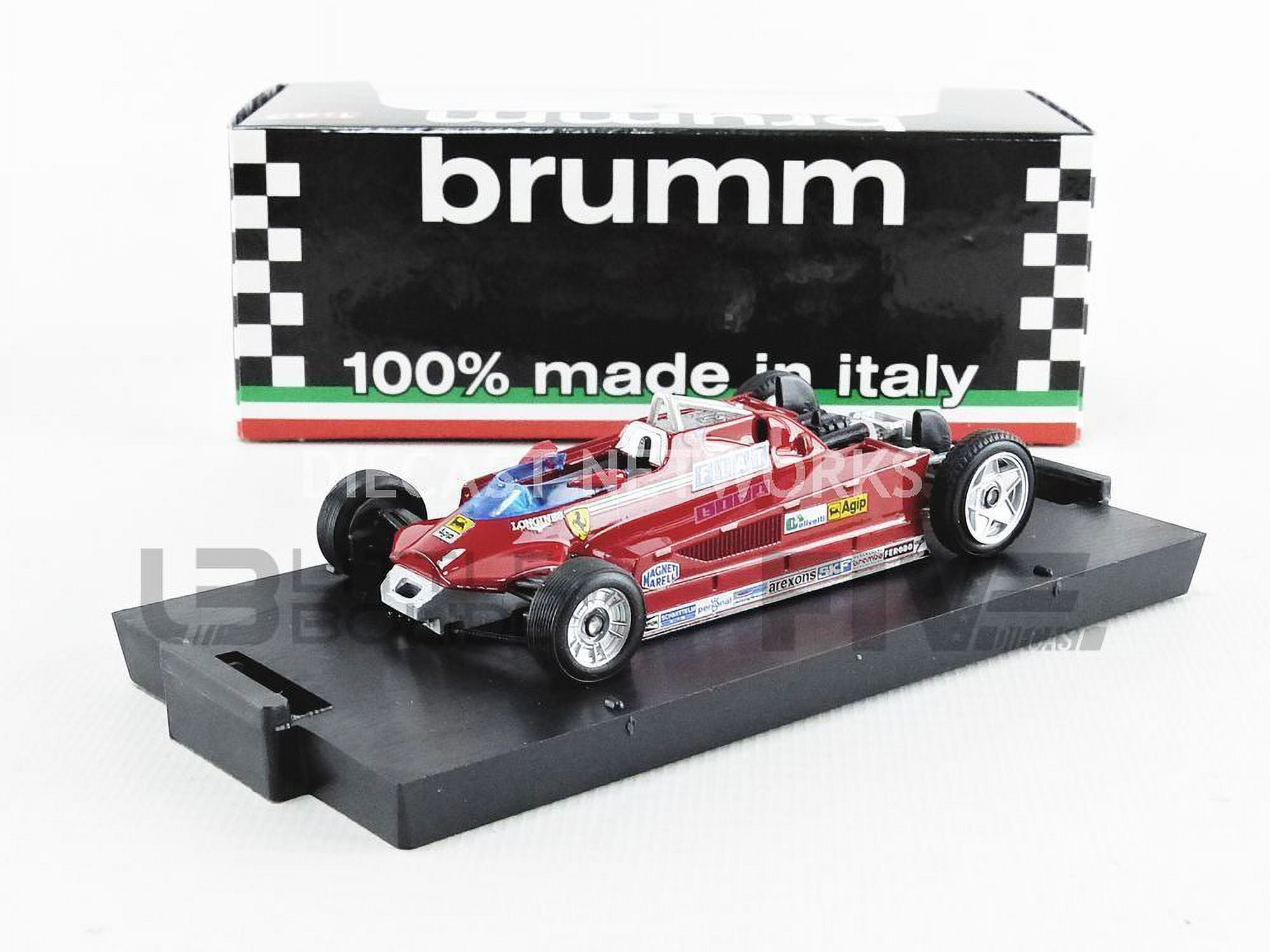 BRUMM 1/43 - FERRARI 126 CK Mulet - Monaco 1981 () - Walmart.com