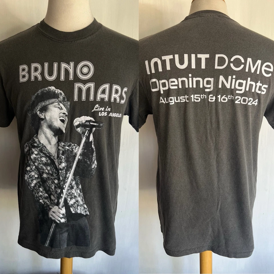 BRUNO M@RS Official "Live in Los Angeles" Intuit Dome T-Shirt - Walmart.com